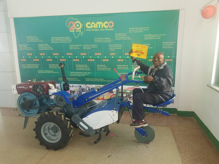 Walking tractor - CAMCO Machinery & Equipment Ltd.