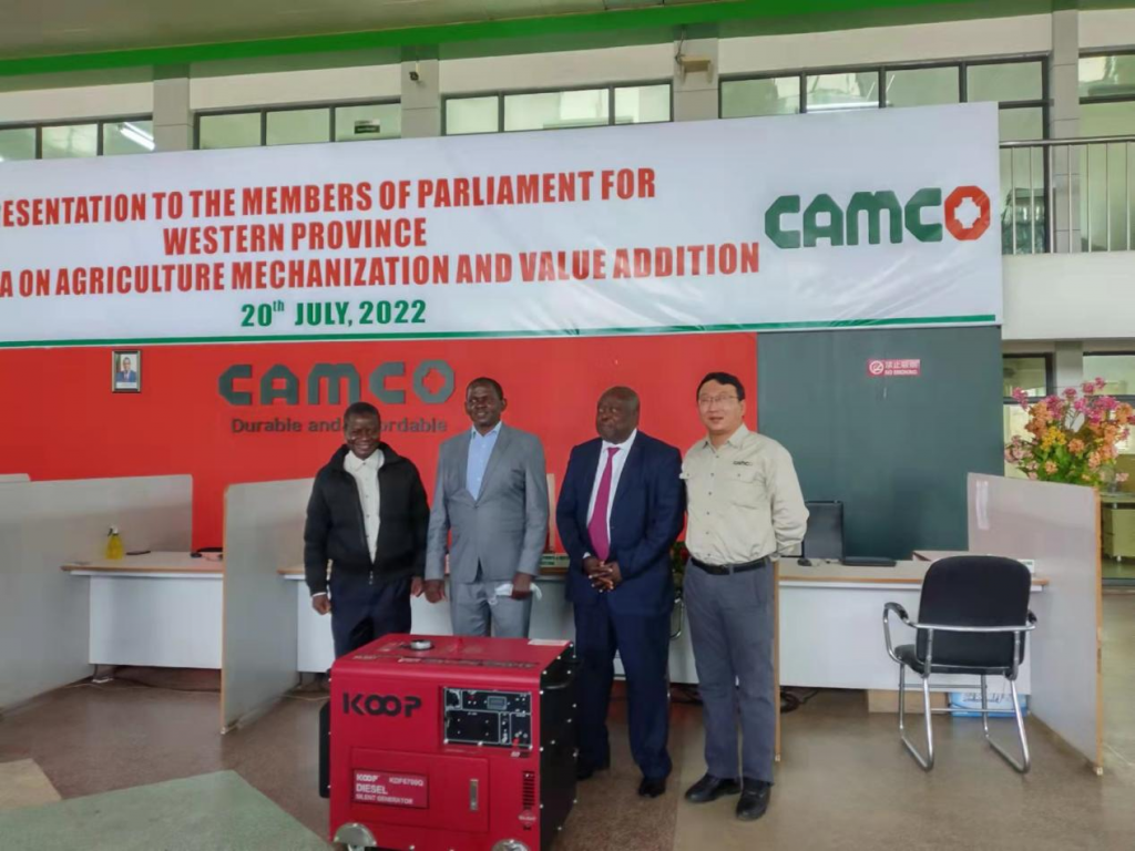 Western Province Of Zambia Members Of Parliament Visit Camco Zambia ...
