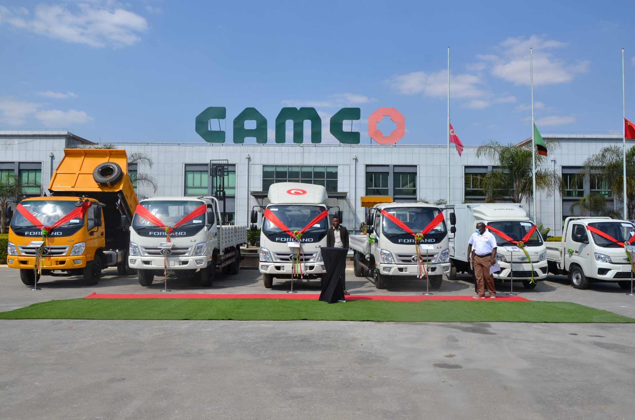 Camco Motors Launch of Forland Brand in Zambia - CAMCO Machinery ...