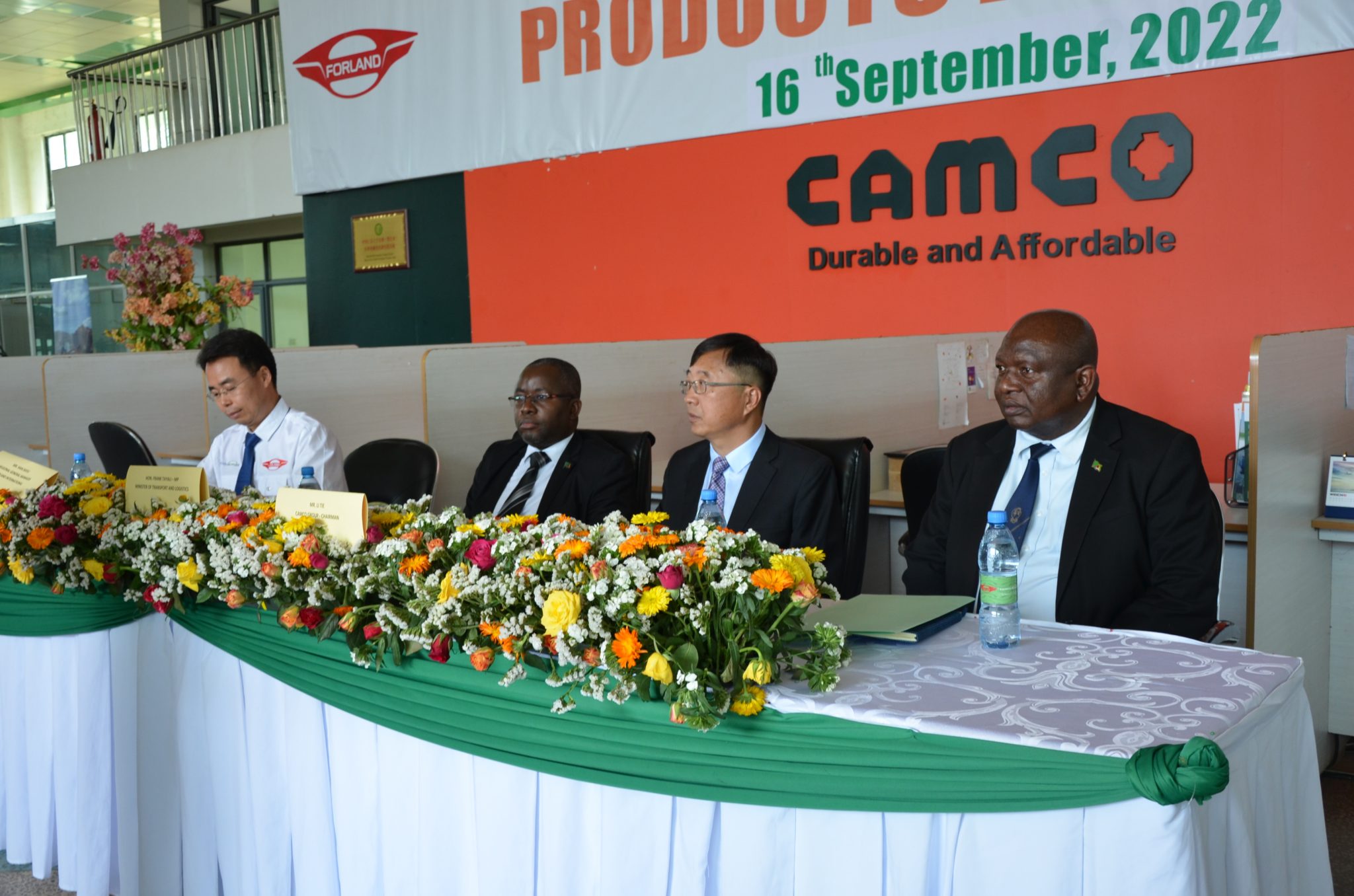 Camco Motors Launch of Forland Brand in Zambia - CAMCO Machinery ...