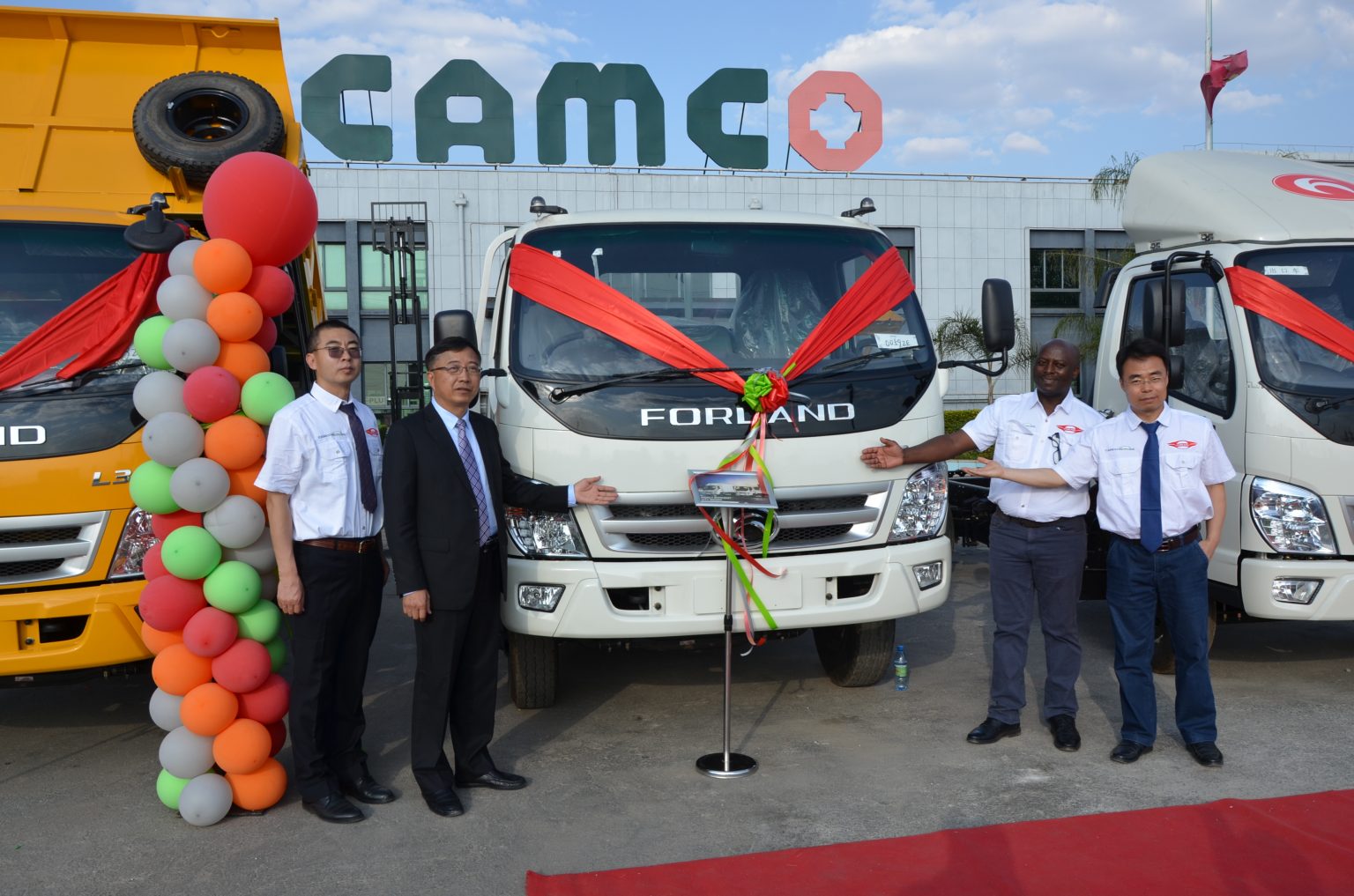Camco Motors Launch of Forland Brand in Zambia - CAMCO Machinery ...
